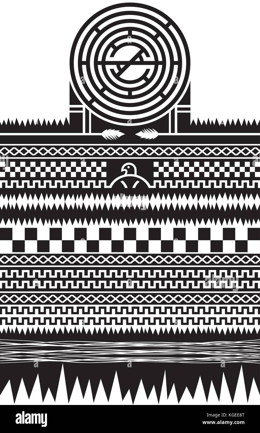 native american pattern vector graphic art illustration Stock Vector ...