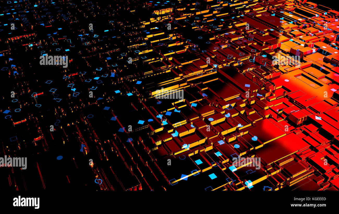 3D Abstract Background. Render Stock Photo - Alamy