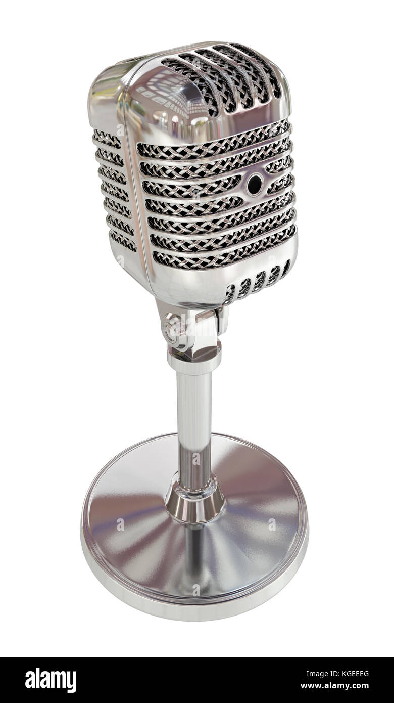 Microphone element Cut Out Stock Images & Pictures - Alamy