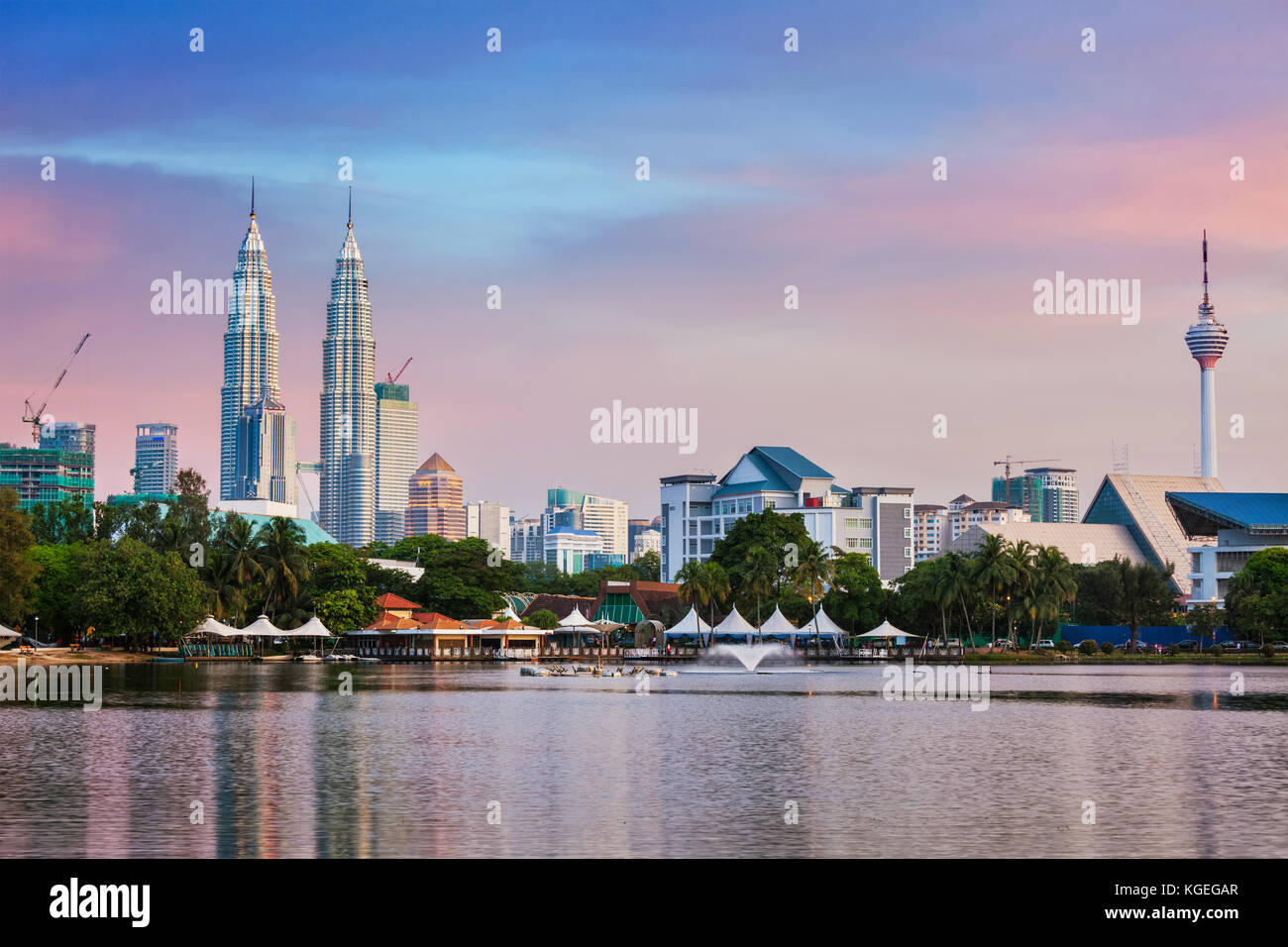 Kuala Lumpur skyline Stock Photo - Alamy