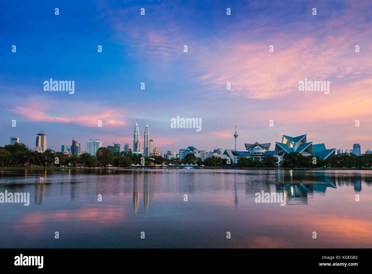 Kuala Lumpur skyline Stock Photo - Alamy