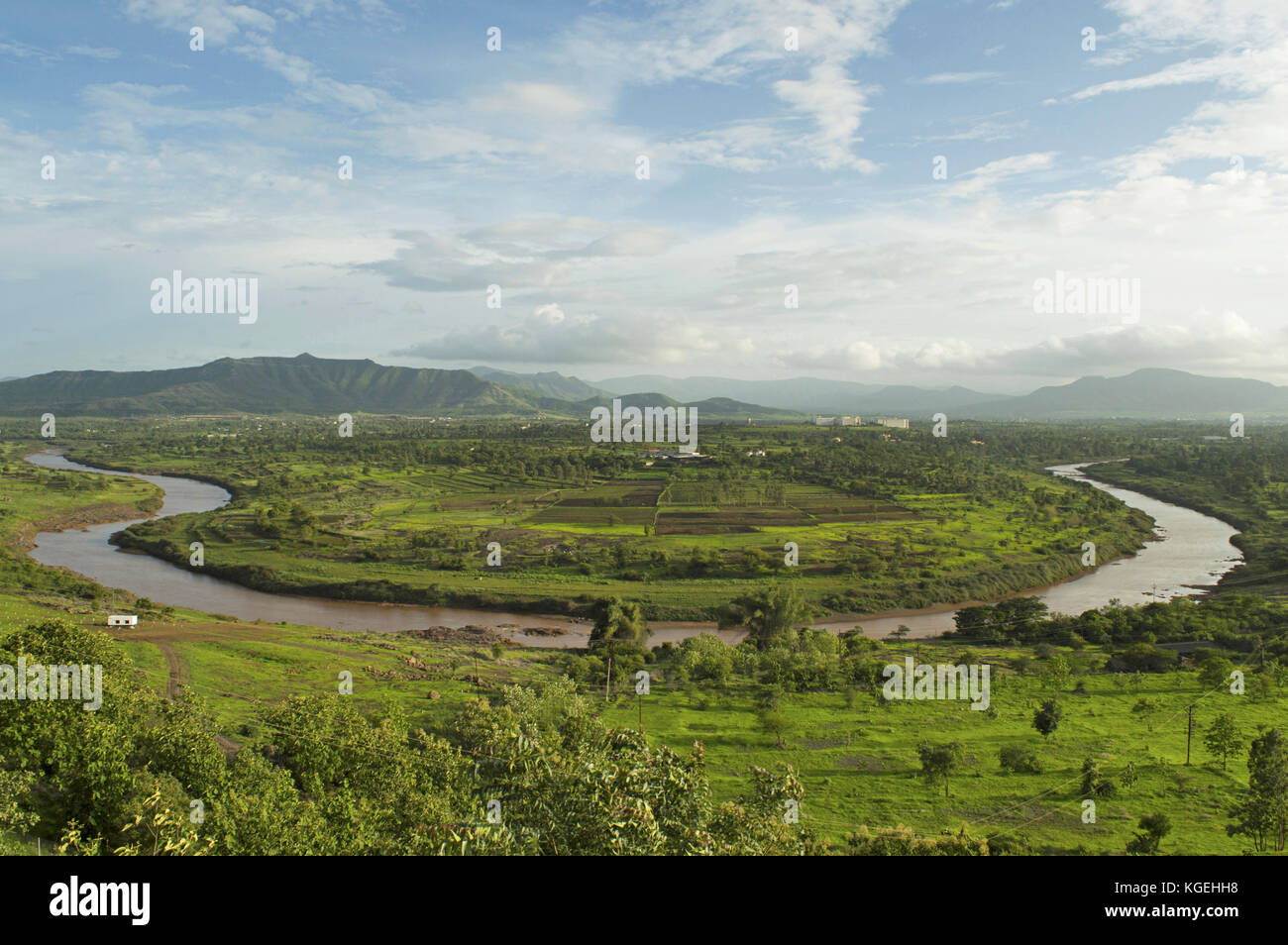 Necklace point near Bhatghar dam Bhor, Pune, Maharashtra Stock Photo ...