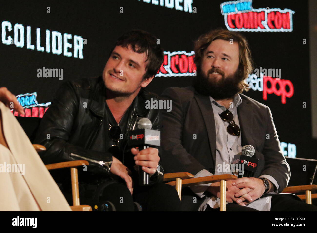 The cast of Hulu's hit show 'Future Man' attend Comic Con 2017 in New ...