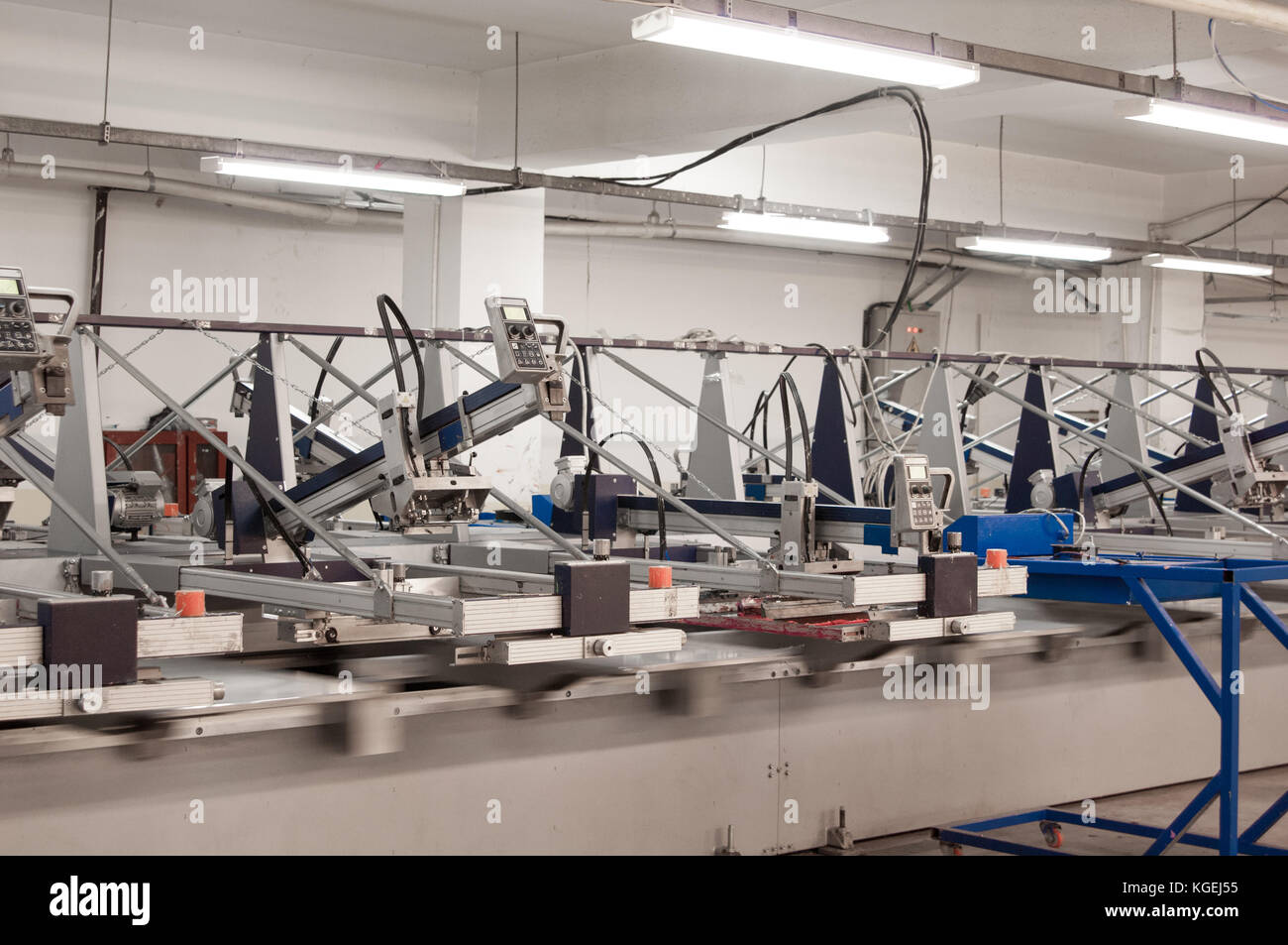 Coating fabric factory hi-res stock photography and images - Alamy