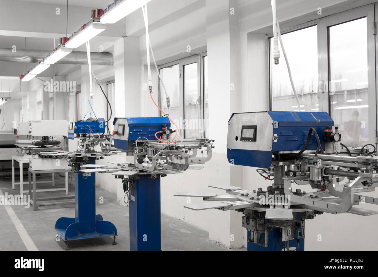 Linen processing machine hi-res stock photography and images - Alamy