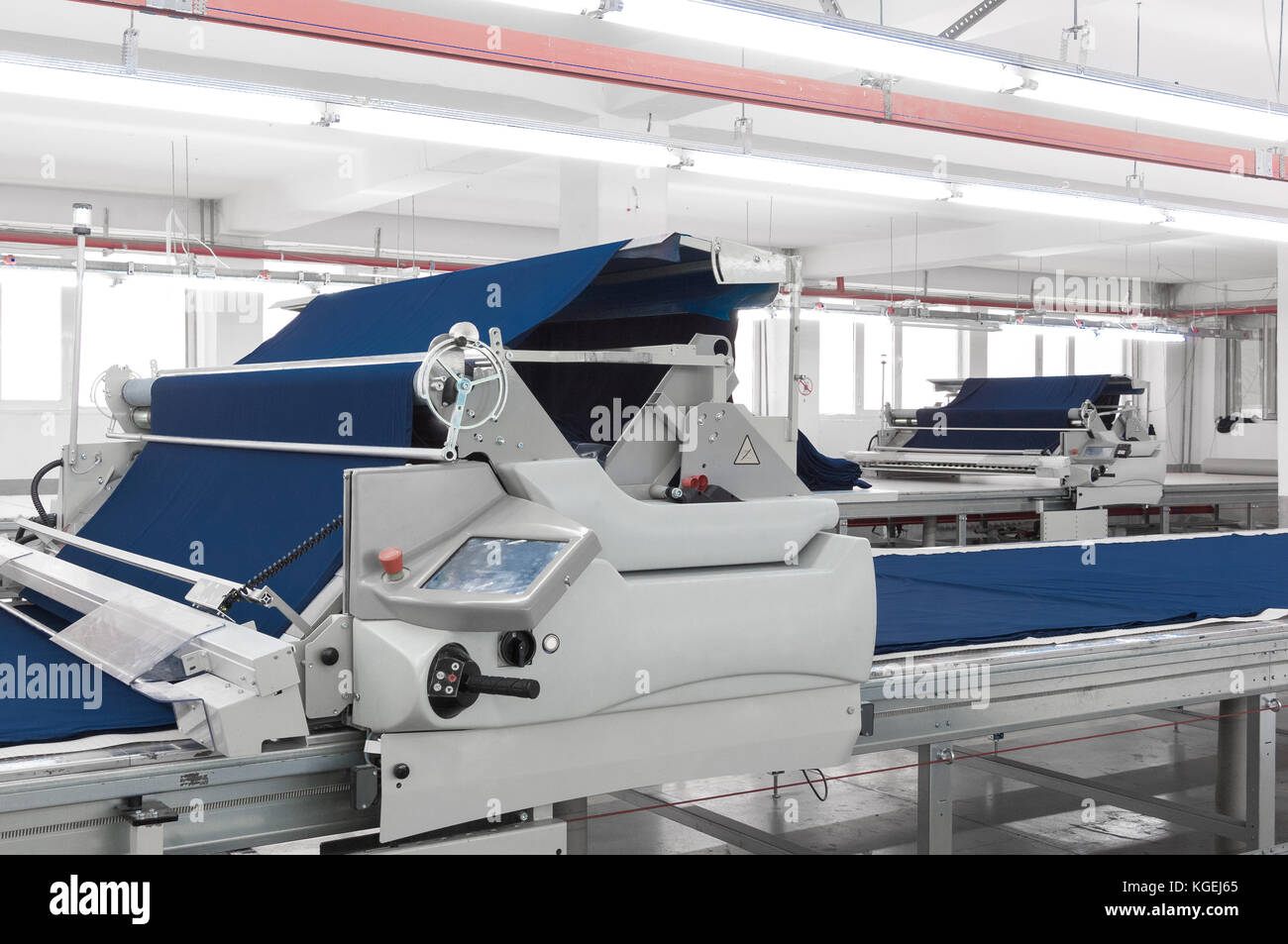 Linen processing machine hi-res stock photography and images - Alamy