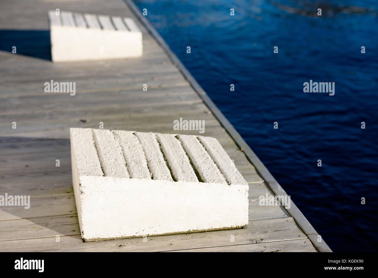 Starting Blocks Pool High Resolution Stock Photography and Images - Alamy