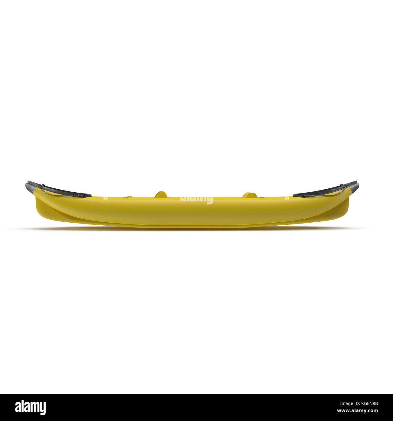 Yellow inflatable boat Cut Out Stock Images & Pictures - Alamy