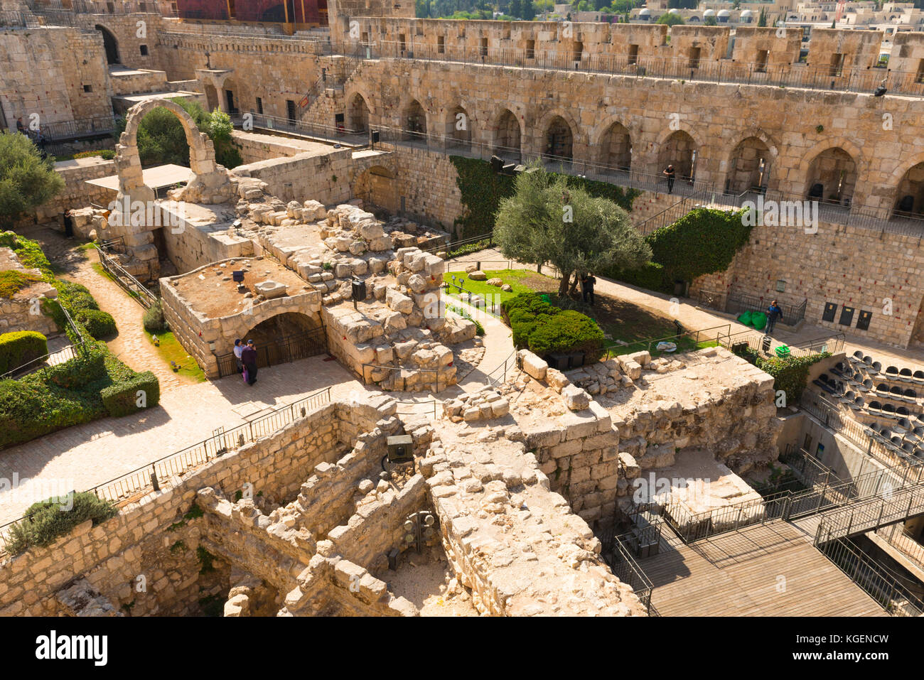 Israel The Holy Land Jerusalem Citadel old city Tower of David Museum ...