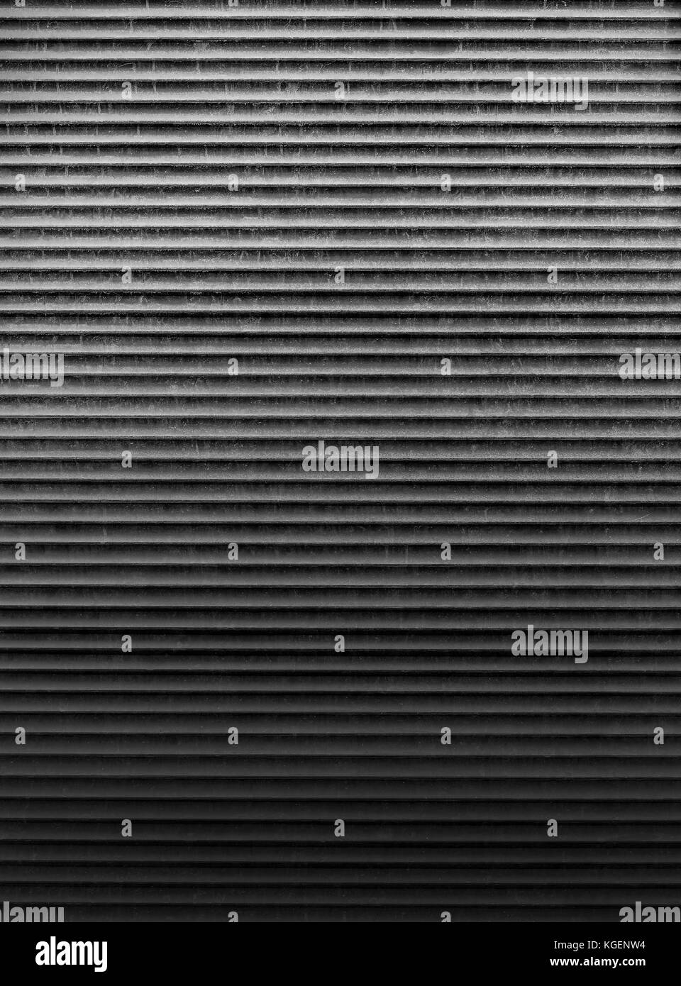 Closed metal shutter Black and White Stock Photos & Images - Alamy