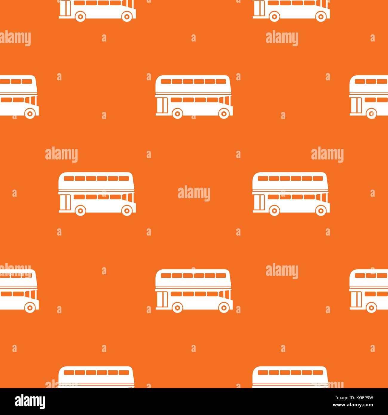 Double decker bus pattern seamless Stock Vector Image & Art - Alamy