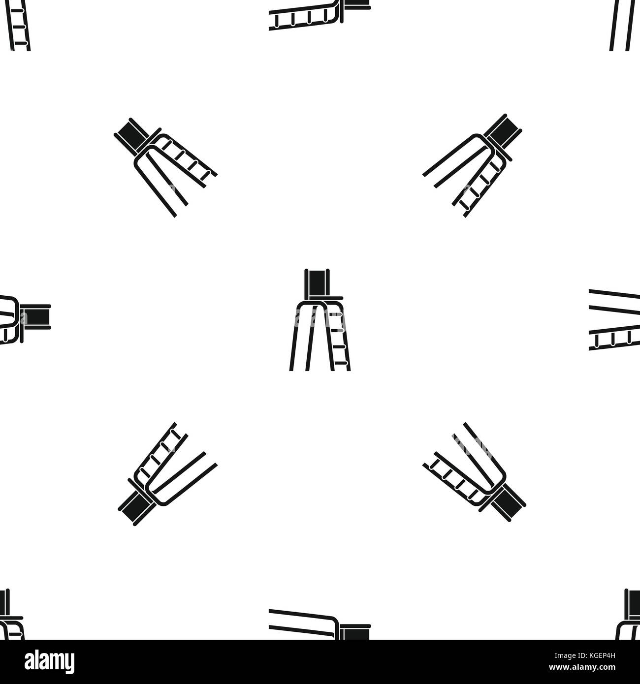 Tennis tower for judges pattern seamless black Stock Vector Image & Art ...
