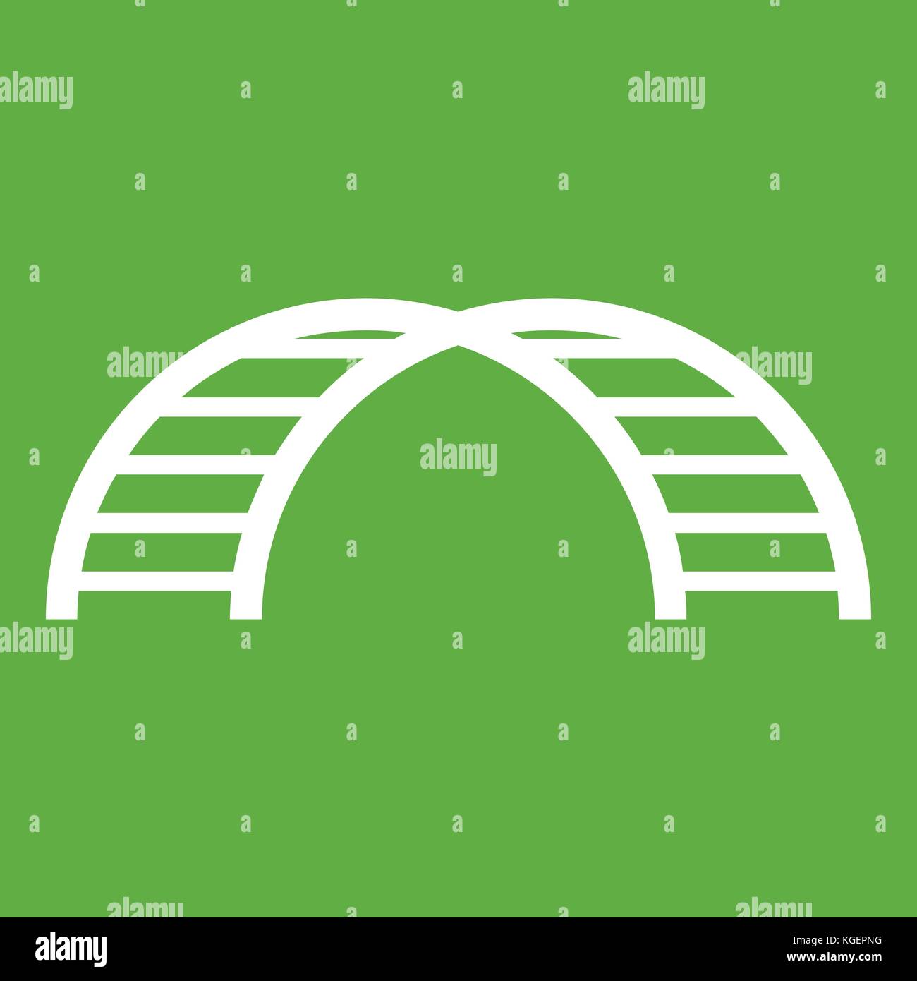 Climbing stairs icon green Stock Vector Image & Art - Alamy