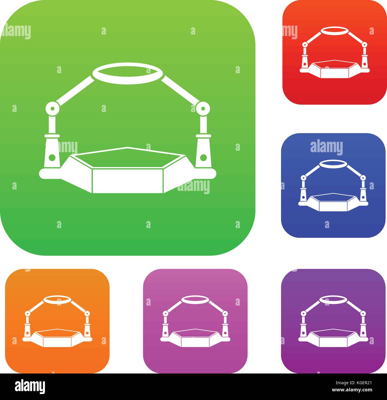 Table magnify set color collection Stock Vector Image & Art - Alamy