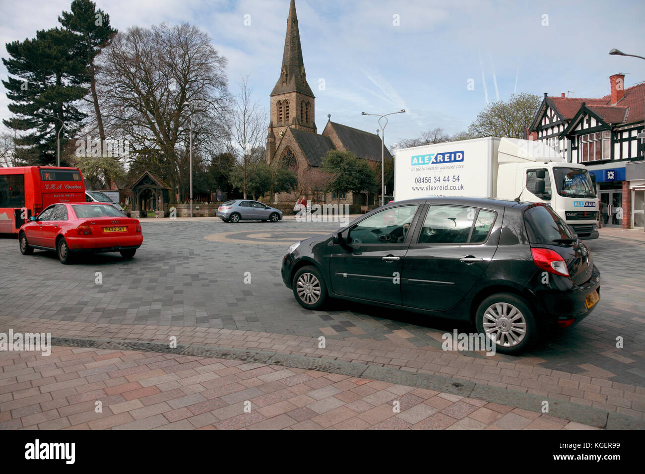 No roundabout in the shared space traffic engineering project in ...