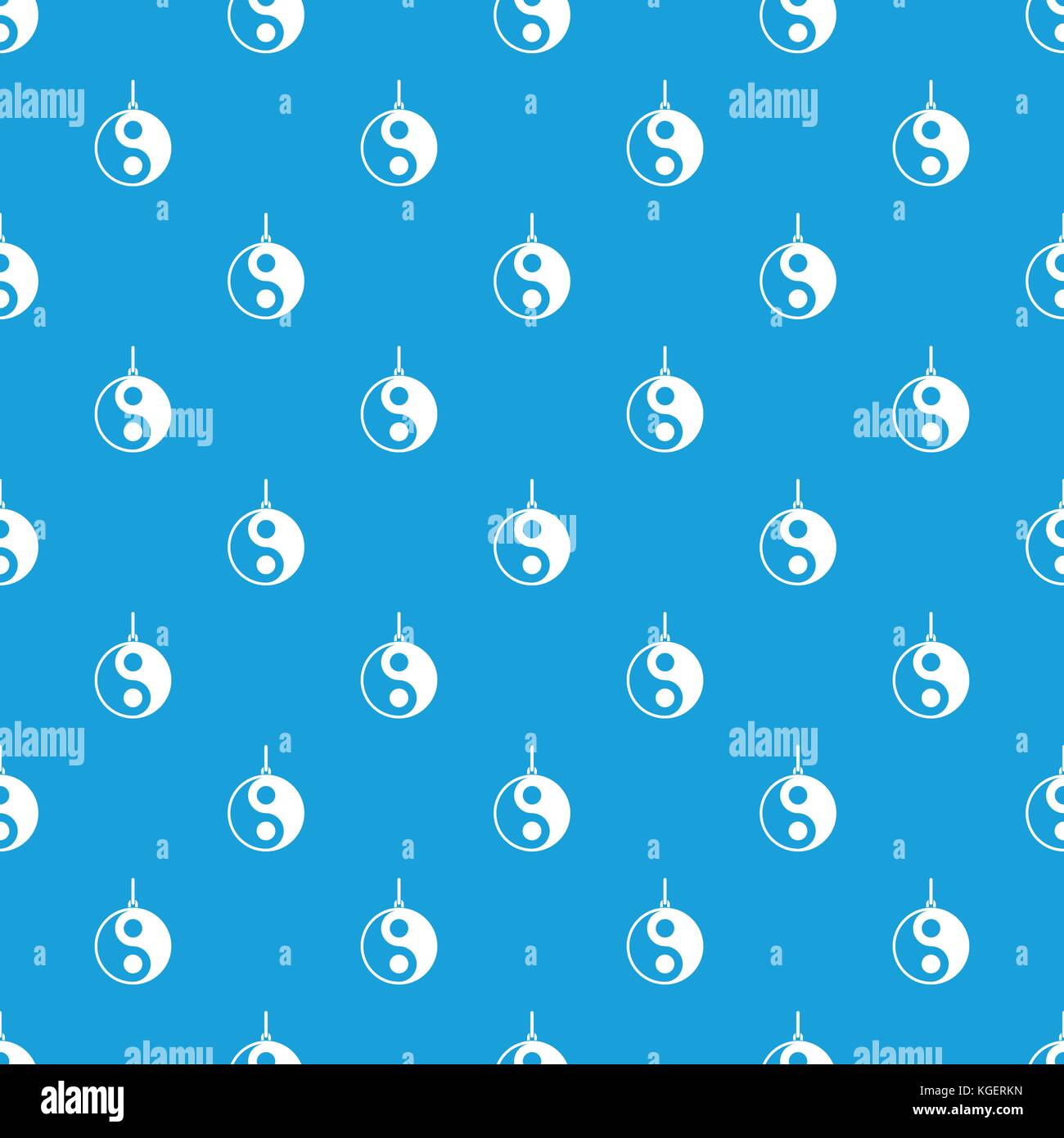 Yin Yang symbol pattern seamless blue Stock Vector Image & Art - Alamy