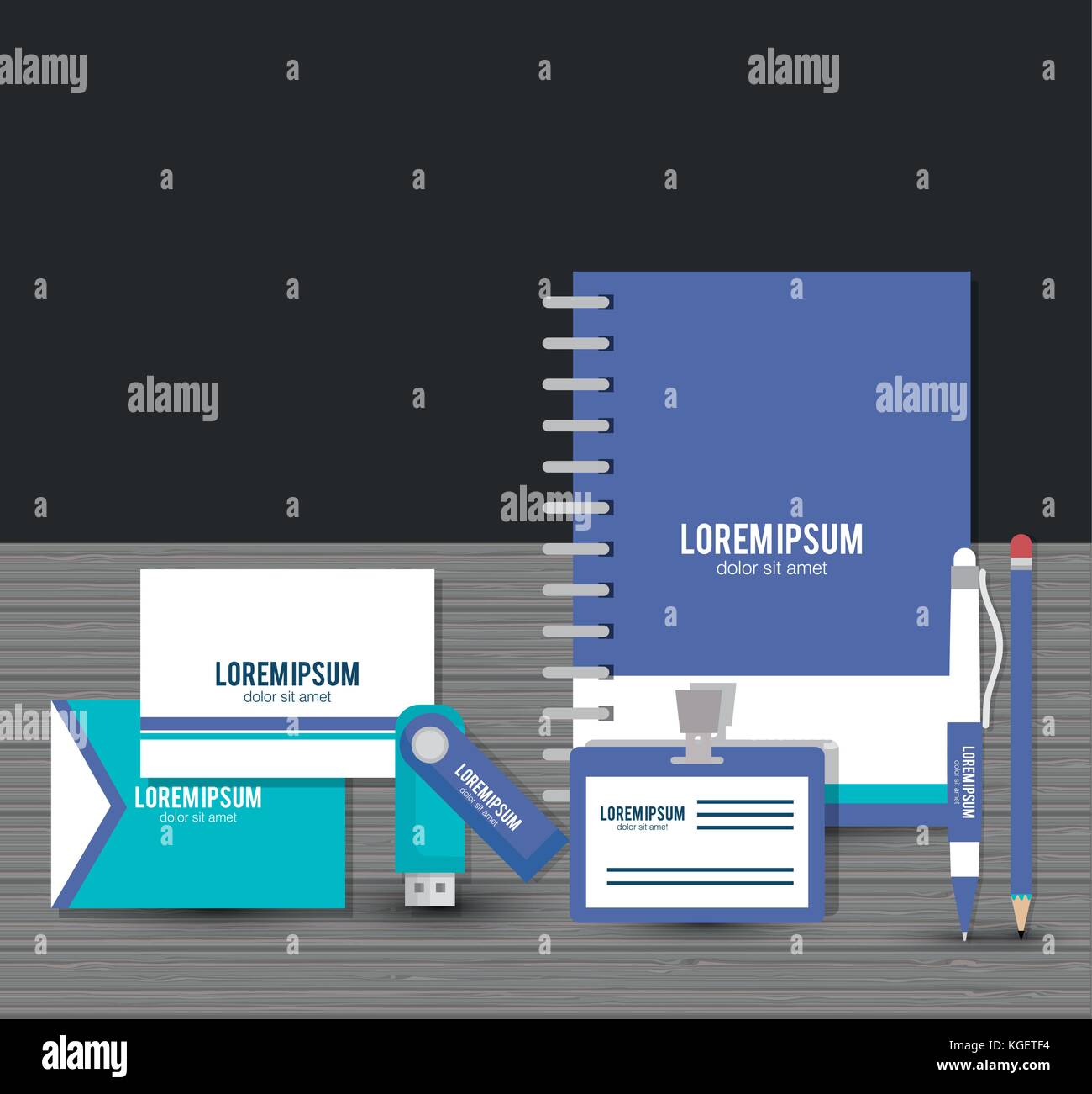 business printed advertising items Stock Vector Image & Art - Alamy