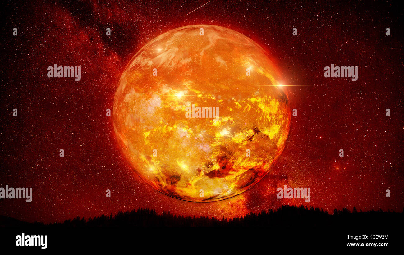 Orange giant star hi-res stock photography and images - Alamy