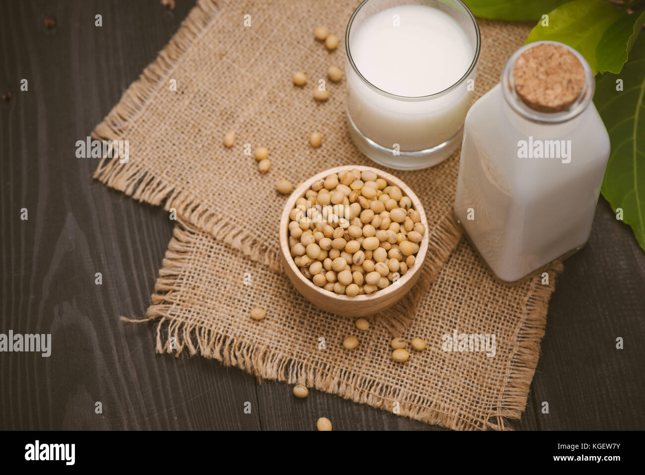 Soy milk bottle hi-res stock photography and images - Alamy