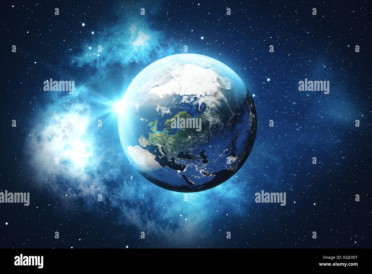 Celestial space globe hi-res stock photography and images - Alamy