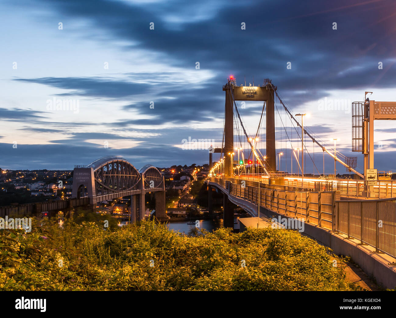 Tamar bridge hi-res stock photography and images - Alamy