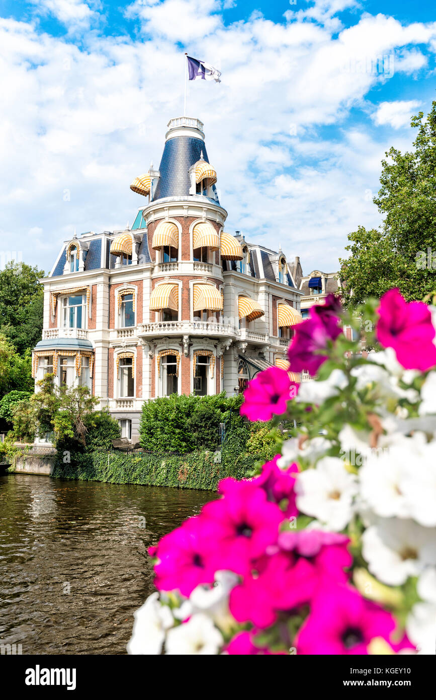 old beautiful building in Amsterdam Netherlands September 2017 Stock ...