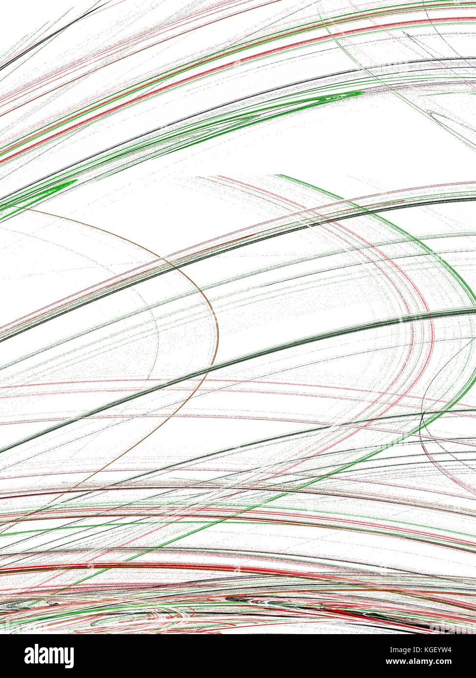 Grunge abstract contrast green and red background on white backdrop ...