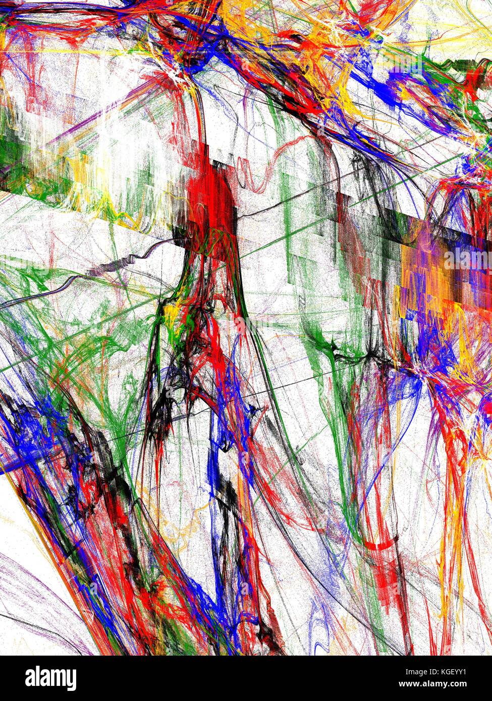 Grunge abstract contrast colorful multicolor background on white ...