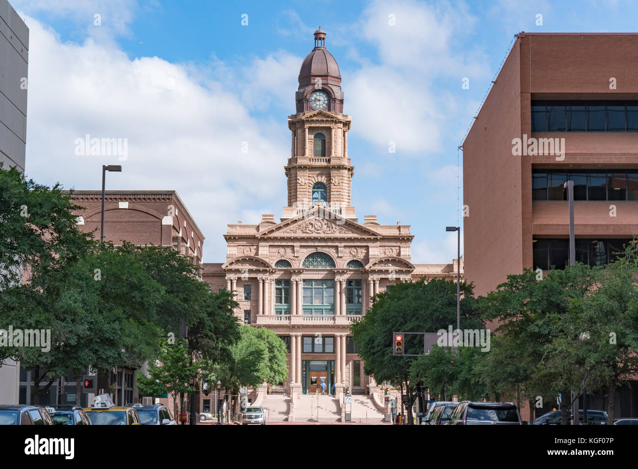 FORT WORTH, TX - May 12: Historic Tarrant County Courthouse in Fort ...