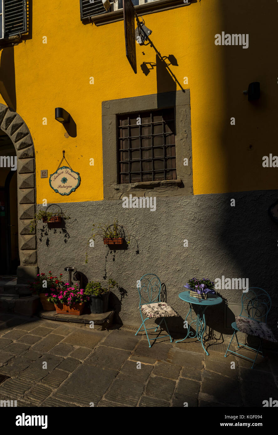 Montecarlo wine producing area where the land and the village are ...