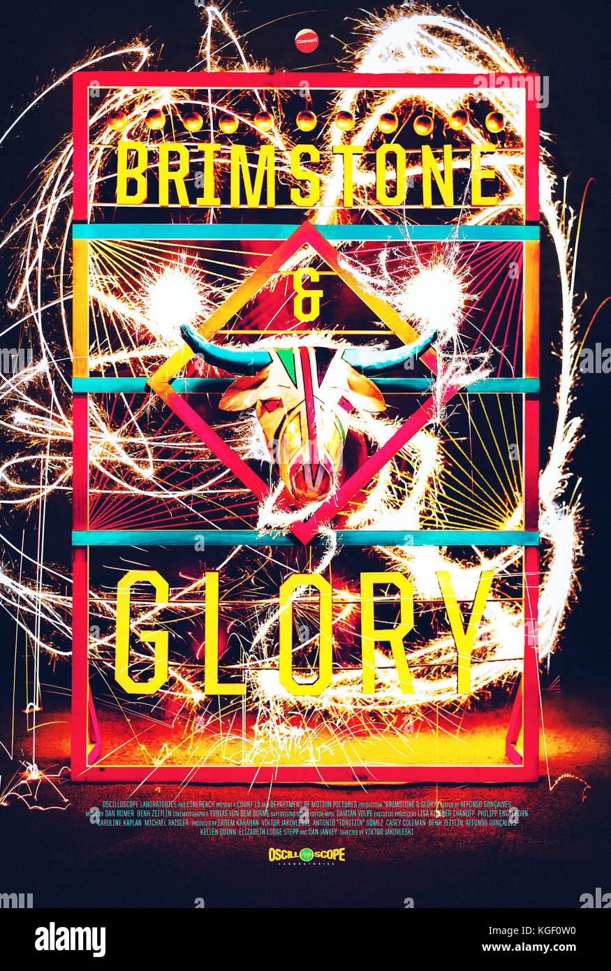 BRIMSTONE & GLORY, US poster, 2017. © Oscilloscope /Courtesy Everett ...