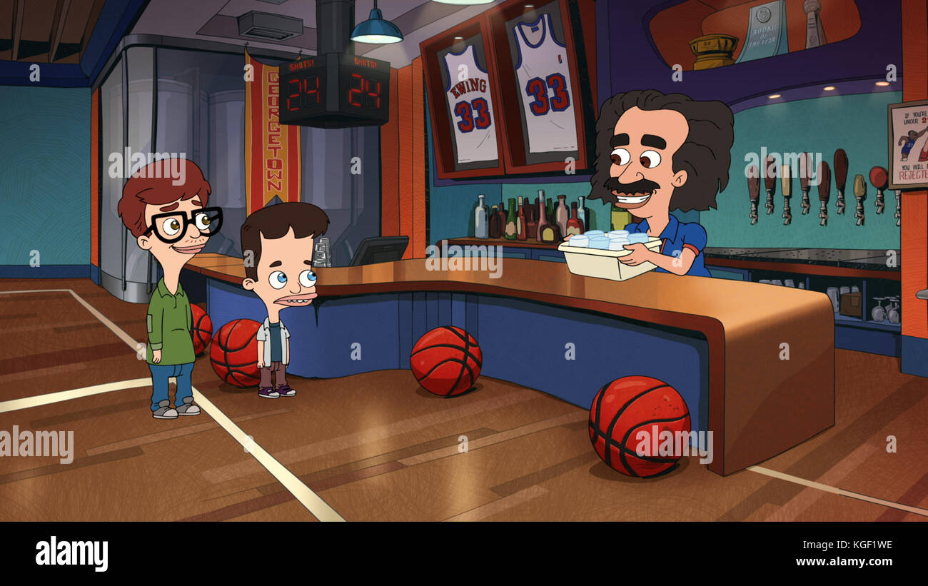 BIG MOUTH, (from left): Andrew Glouberman (voiced by John Mulaney ...