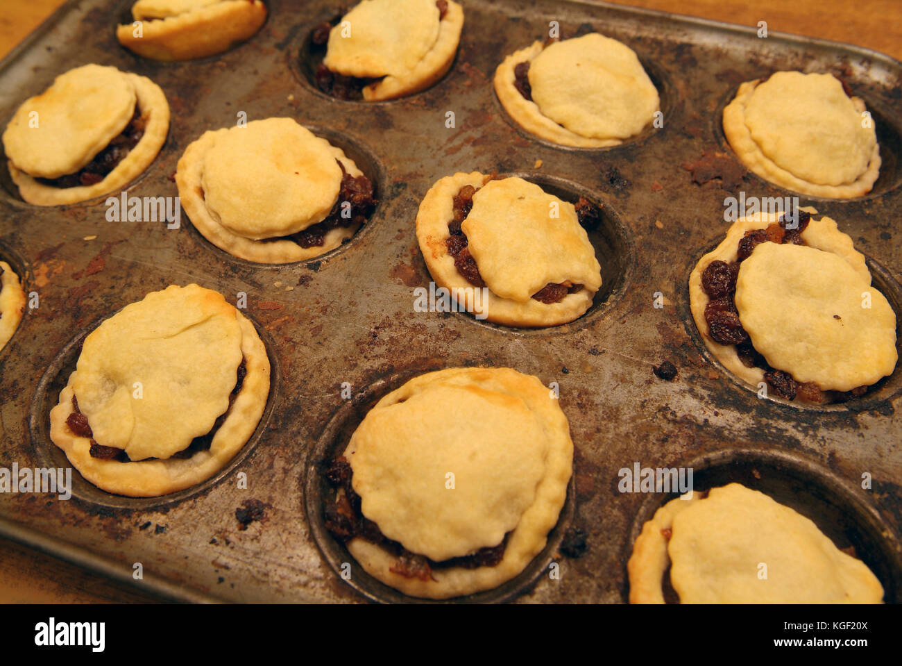 Marshfield Bakery with mince pies being made and other cake products ...