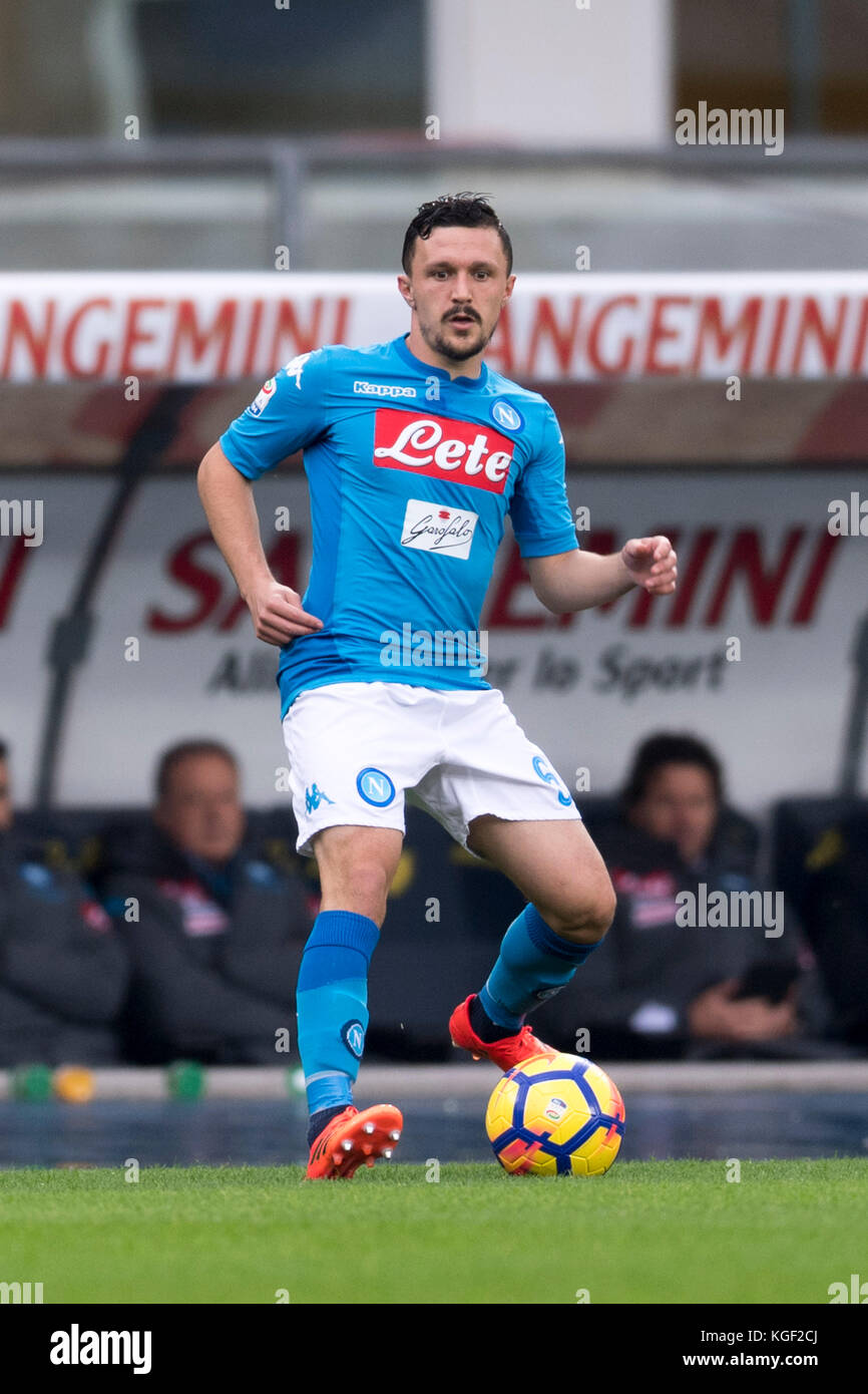 Verona, Italy. 5th Nov, 2017. Mario Rui (Napoli) Football/Soccer ...