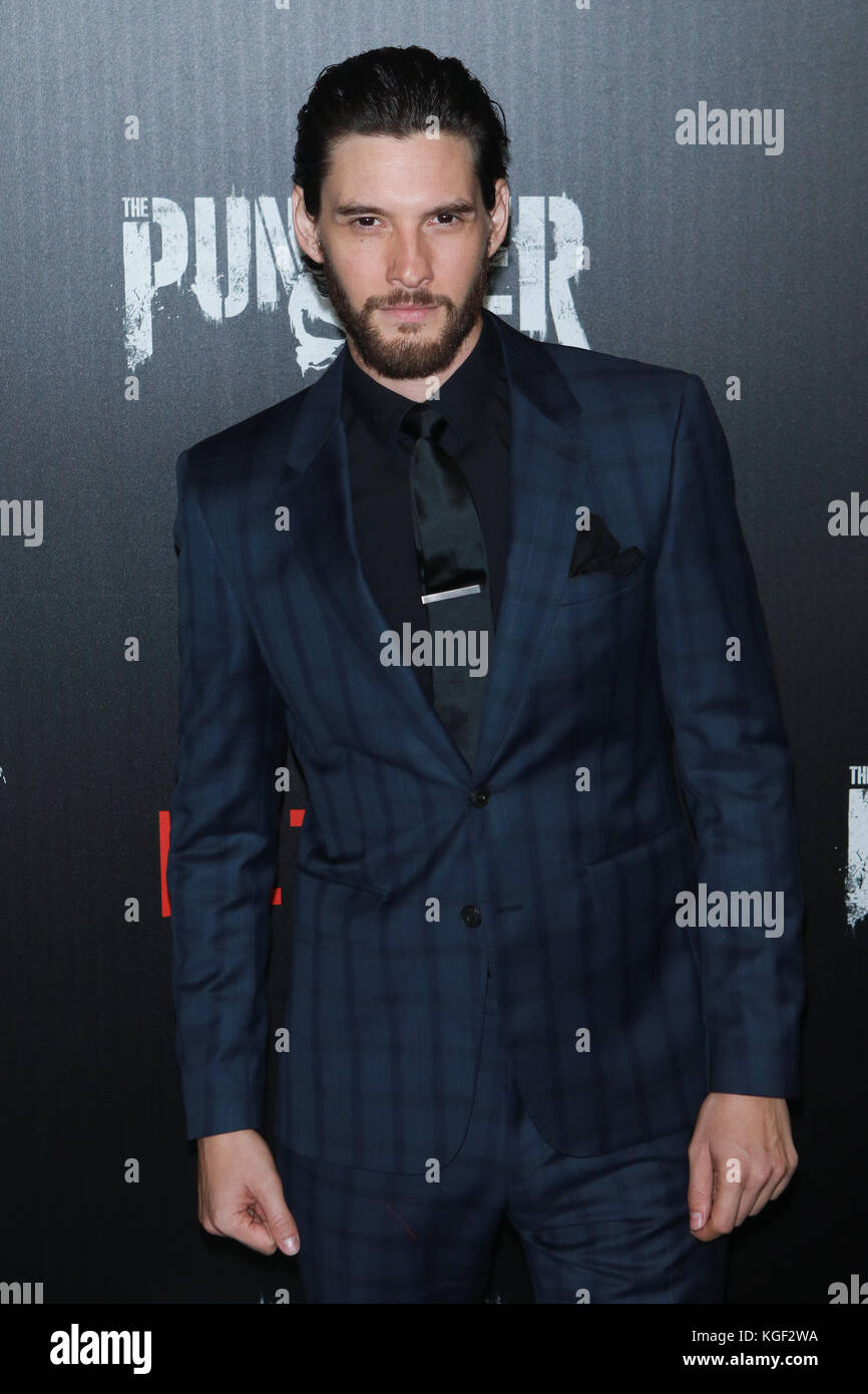 New York, NY, USA. 06th Nov, 2017. Ben Barnes at 'Marvel's The Punisher ...
