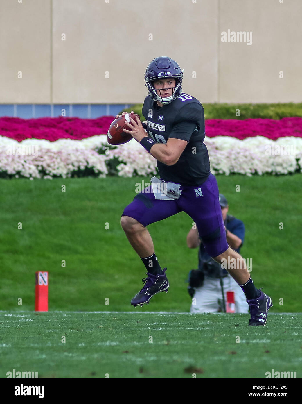 Saturday October 7th - Northwestern Wildcats quarterback Clayton ...