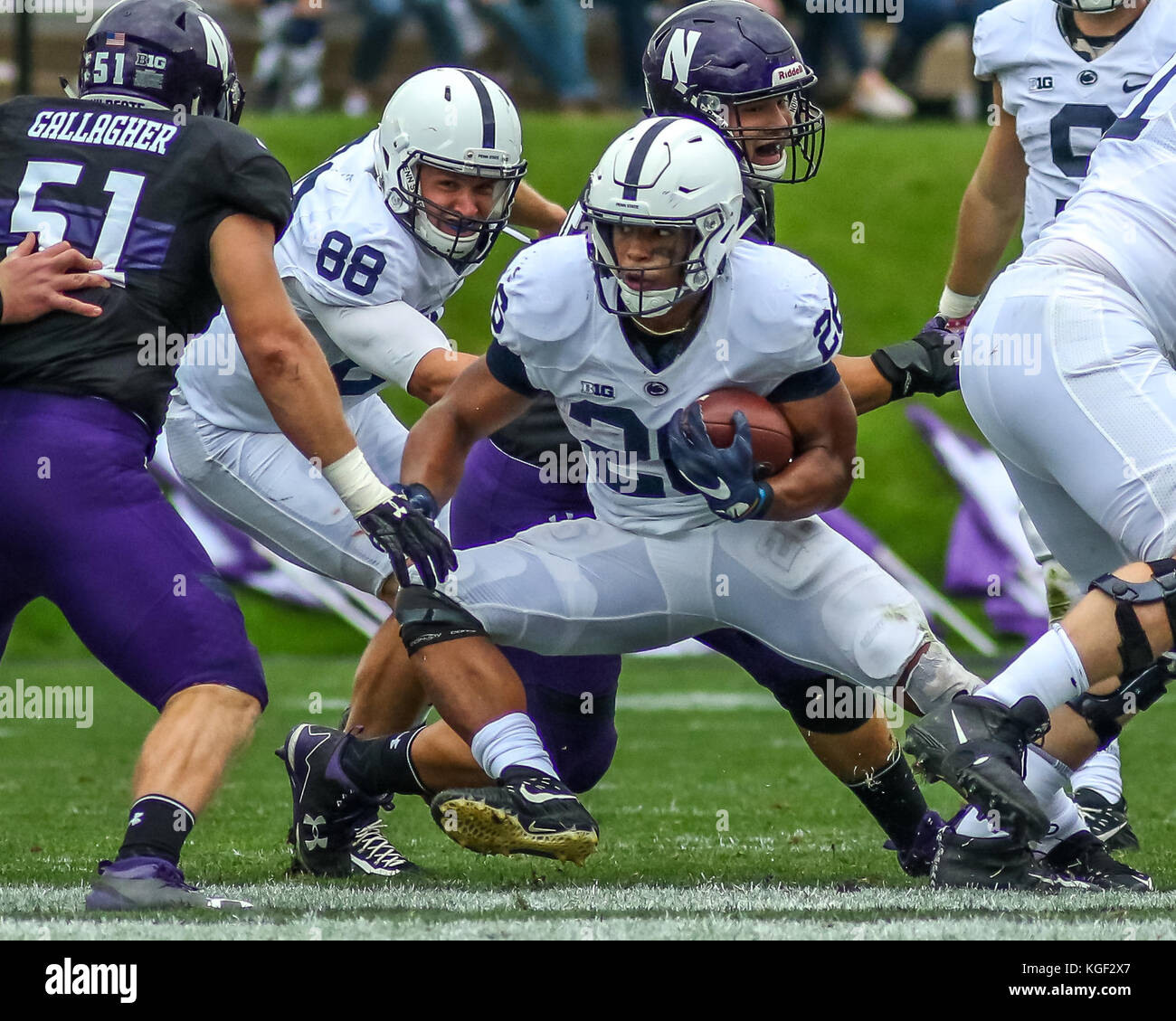 Saturday October 7th Penn State Nittany Lions Running Back Saquon