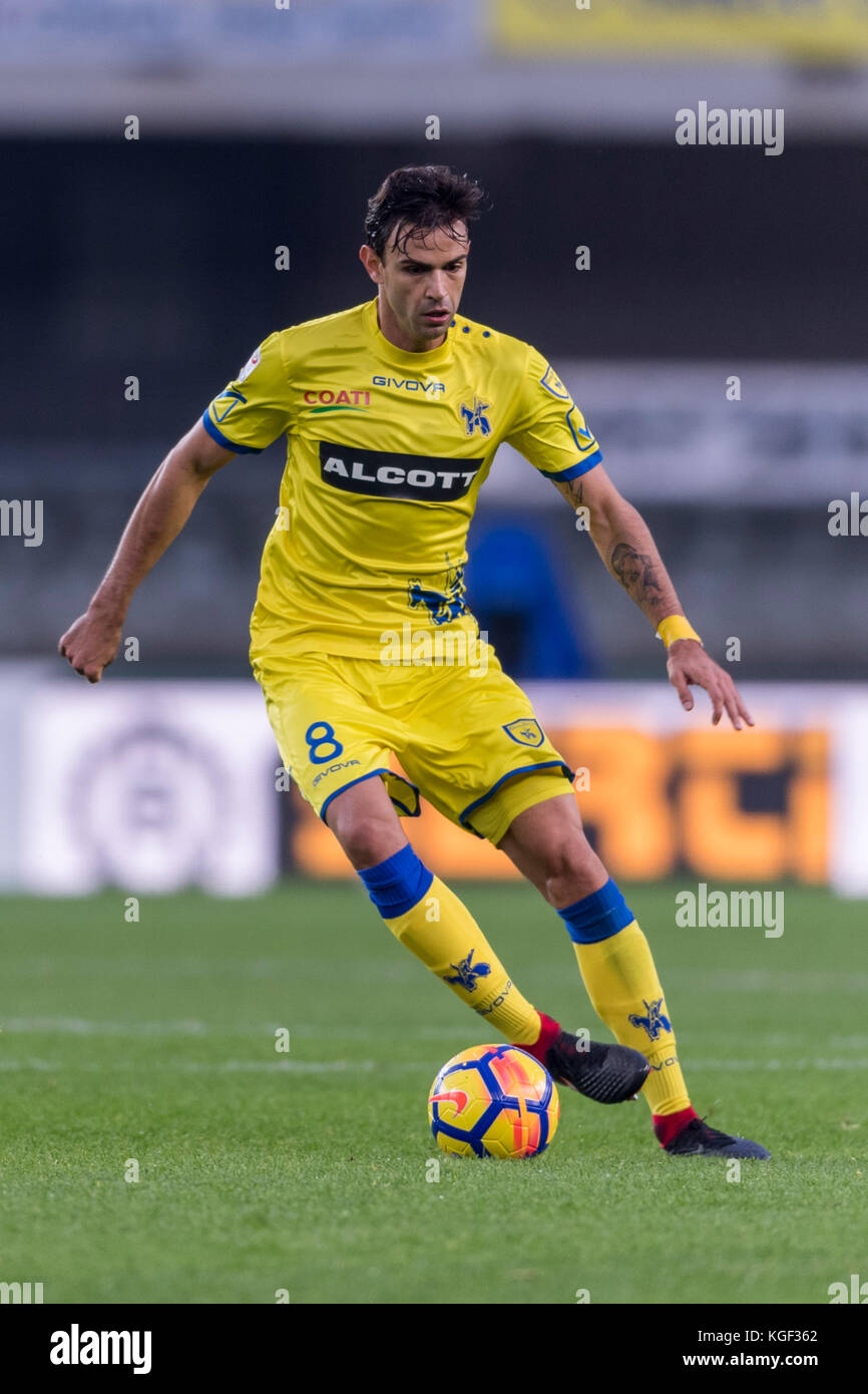 Verona, Italy. 5th Nov, 2017. Ivan Radovanovic (Chievo) Football/Soccer ...