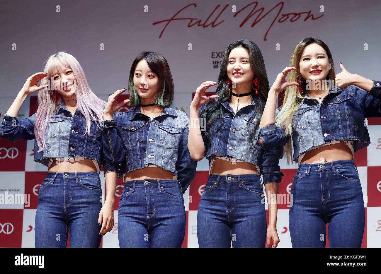 EXID new album Members of girl group EXID attend an event in Seoul on ...