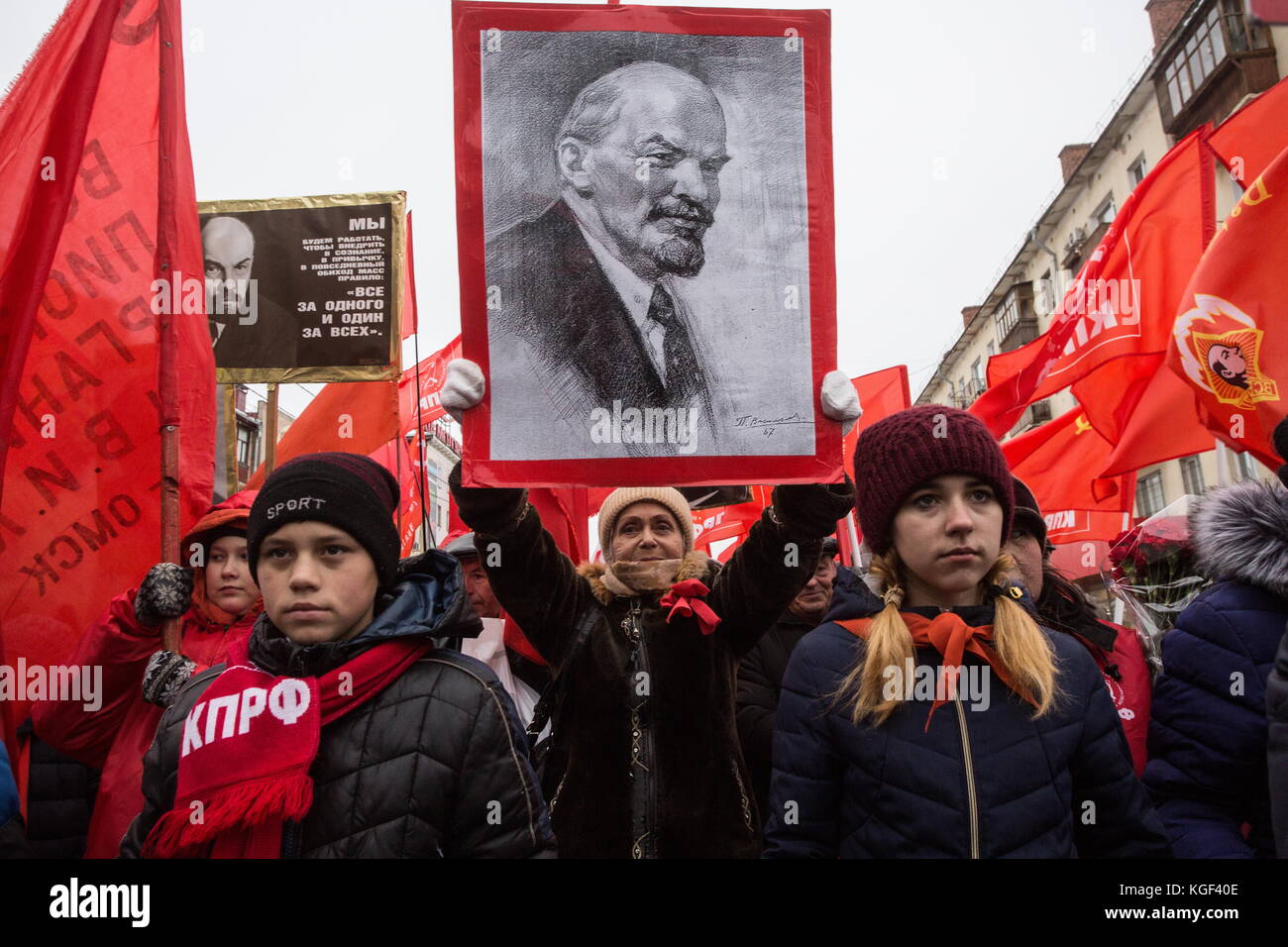 October Revolution 1917 Lenin High Resolution Stock Photography and ...