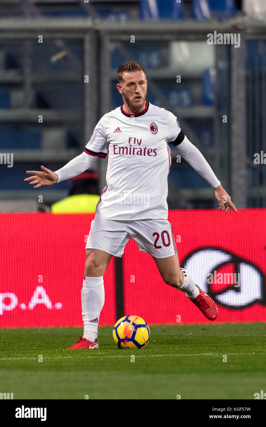 Reggio Emilia, Italy. 5th Nov, 2017. Ignazio Abate (Milan) Football ...