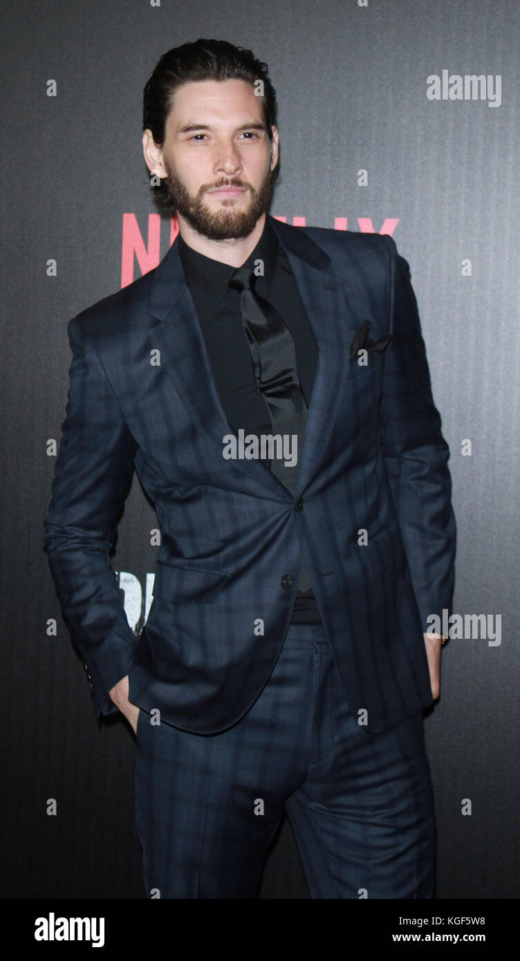 New York, NY, USA. 06th Nov, 2017. Ben Barnes attendNETFLIX presents ...