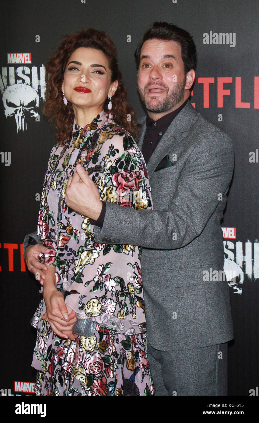 New York, NY, USA. 06th Nov, 2017. Amber Rose Revah, Michael Nathanson ...