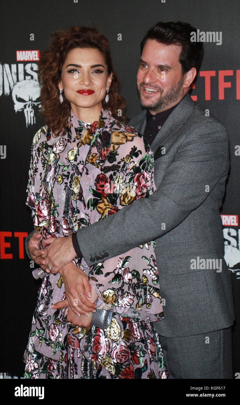 New York, NY, USA. 06th Nov, 2017. Amber Rose Revah, Michael Nathanson ...