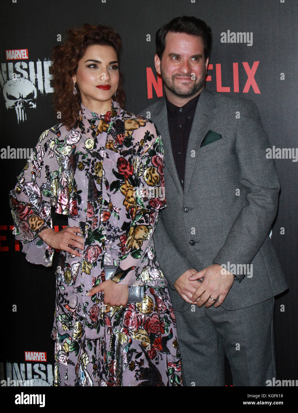 New York, NY, USA. 06th Nov, 2017. Amber Rose Revah, Michael Nathanson ...