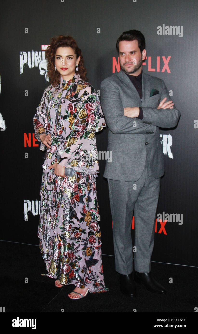 New York, NY, USA. 06th Nov, 2017. Amber Rose Revah, Michael Nathanson ...