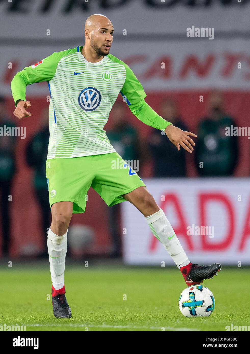 Wolfsburg, Germany. 5th Nov, 2017. Wolfsburg's John Anthony Brooks in ...