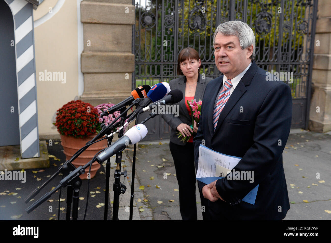 Lany, Czech Republic. 07th Nov, 2017. Communist Party of Bohemia and ...
