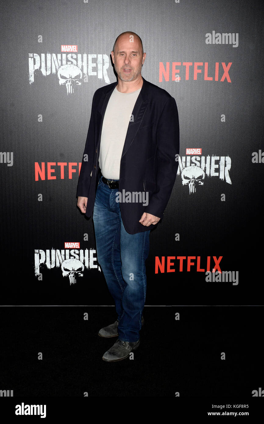 Paul Schulze attends the Netfilx TV serious premiere of 'The Punisher ...