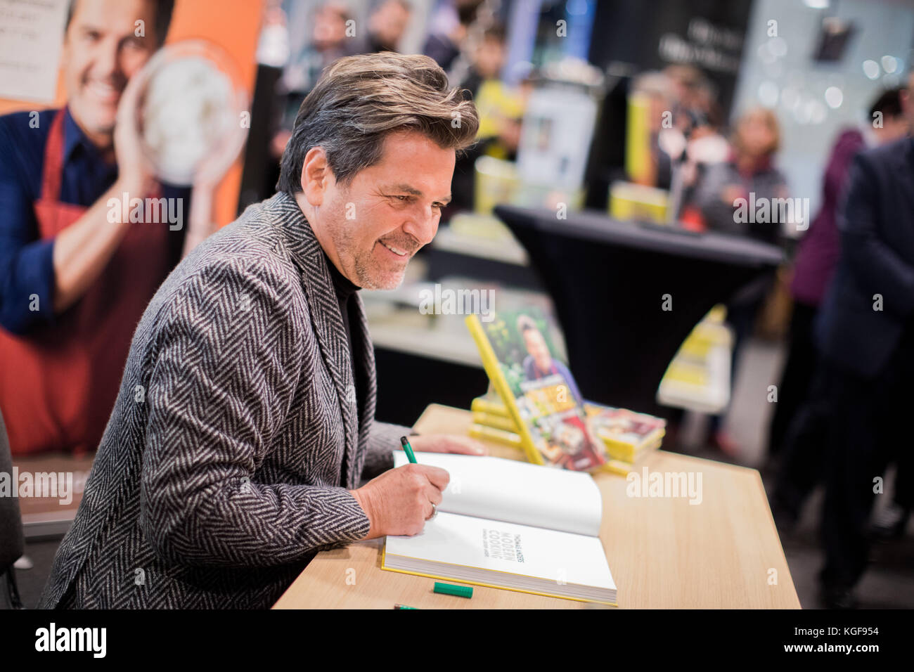 Cologne, Germany. 7th Nov, 2017. Former Modern Talking singer Thomas ...
